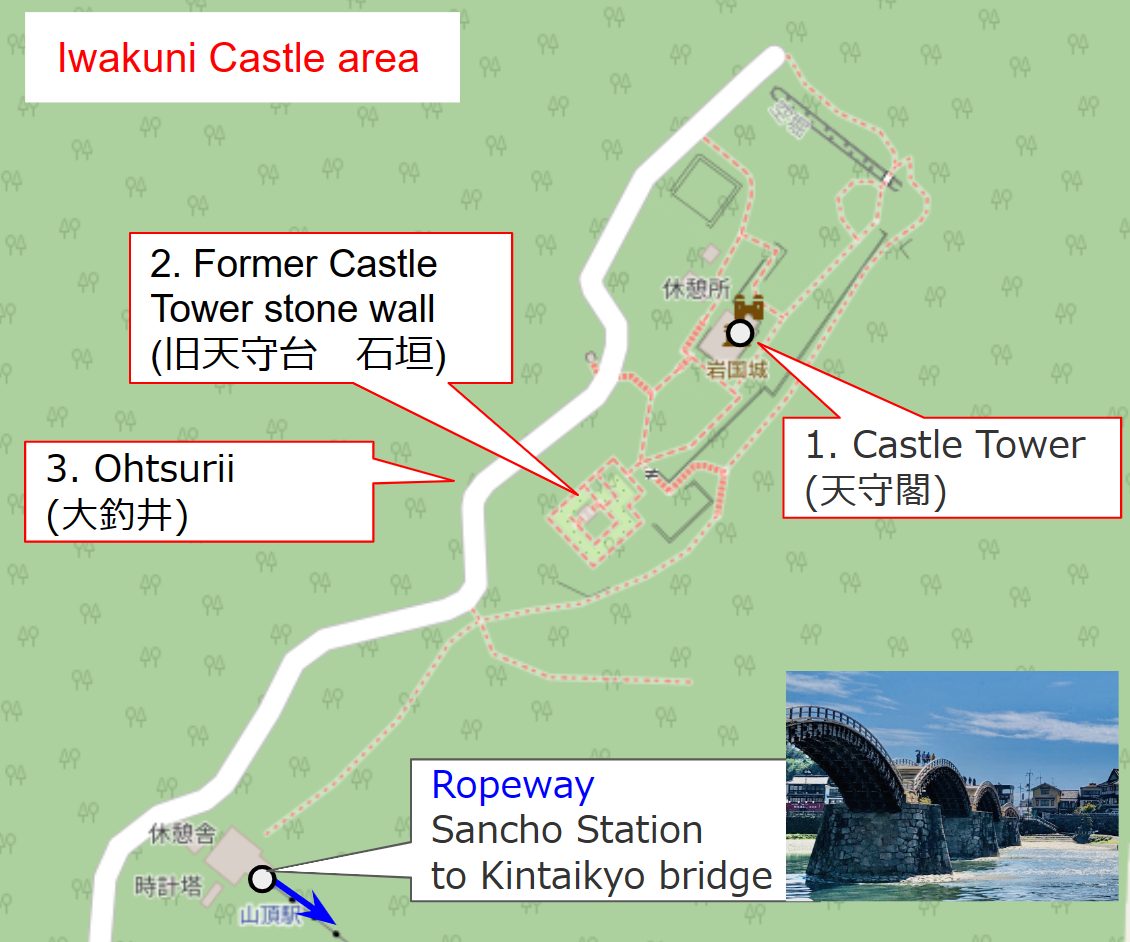 Iwakuni Castle, beautiful Japanese castle on the mountain | Japanese ...