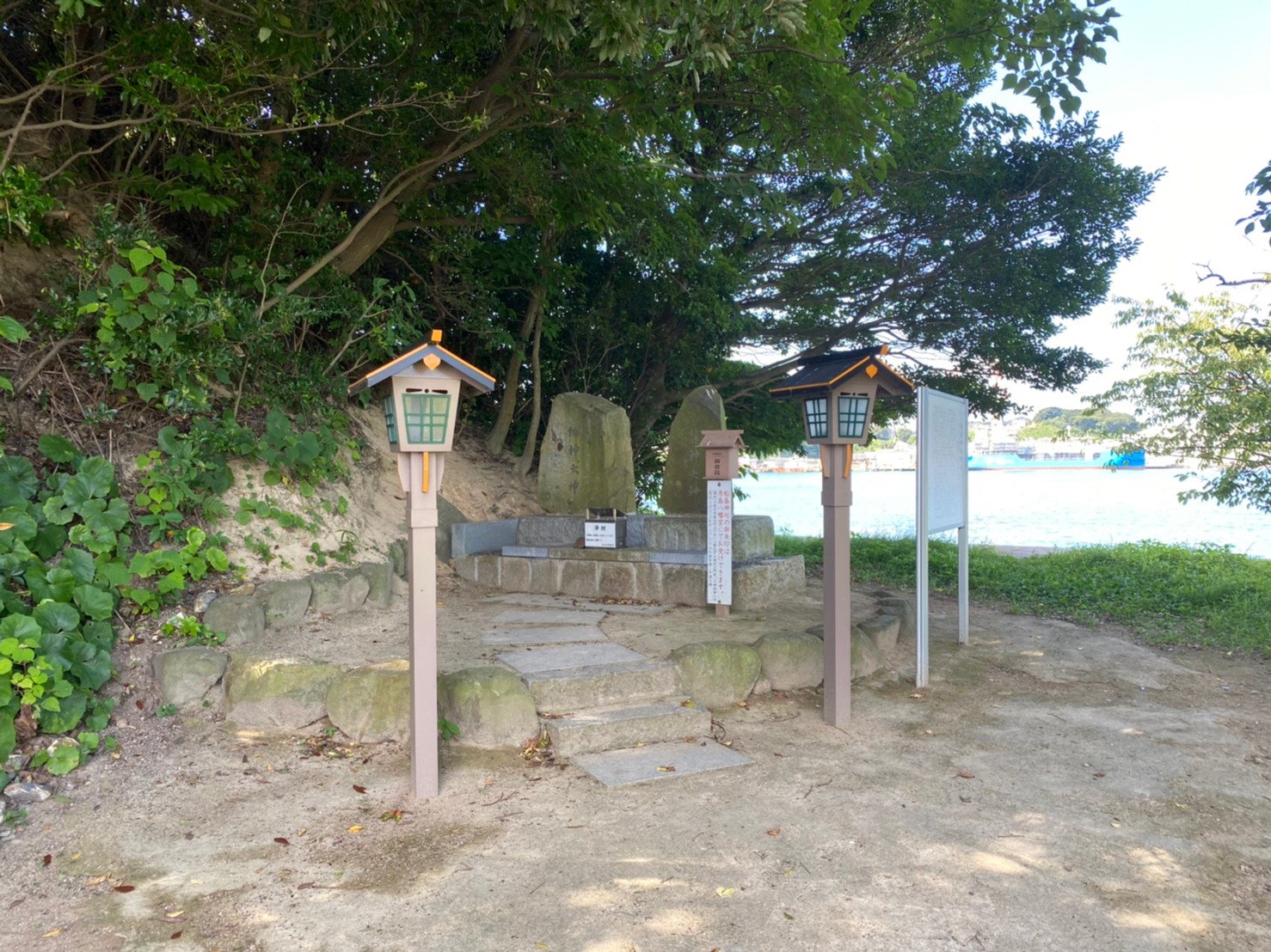 Ganryujima Island, the island famous for duels in Japanese history ...