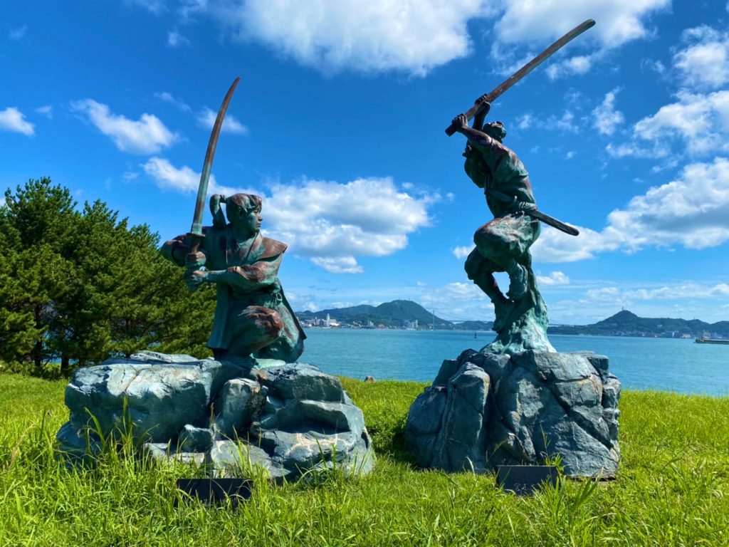 Ganryujima Island, the island famous for duels in Japanese history ...