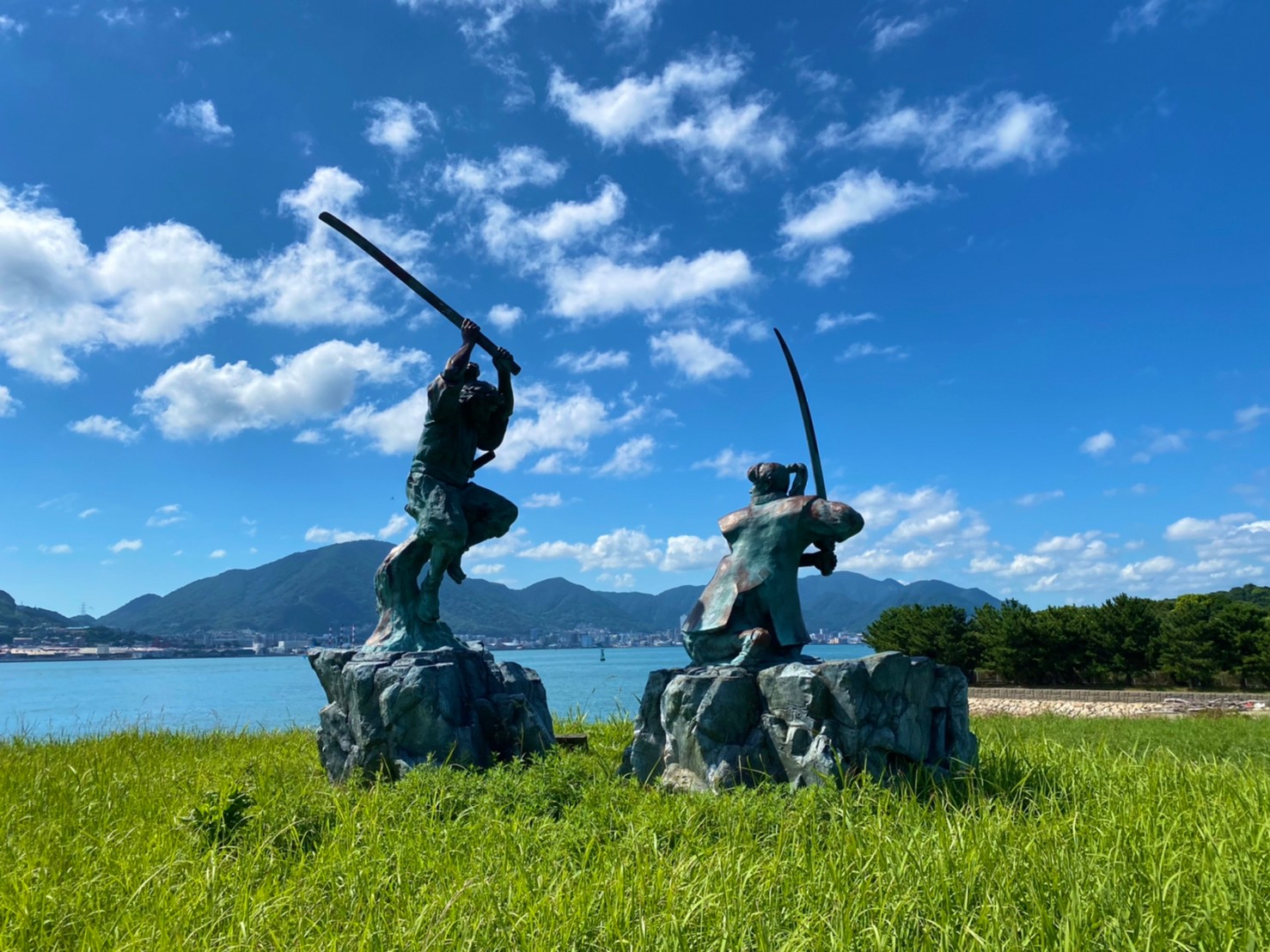 Ganryujima Island, the island famous for duels in Japanese history ...